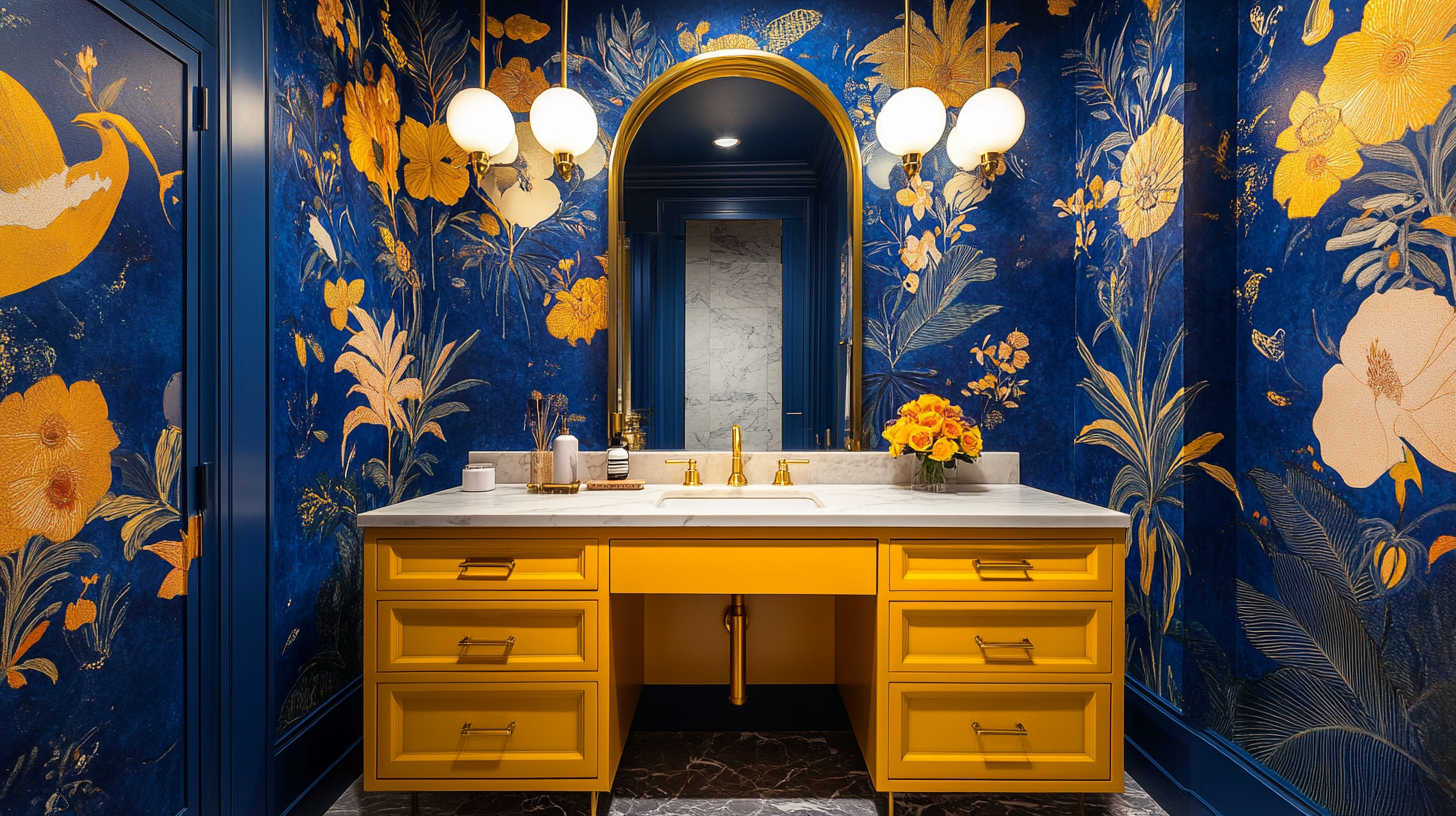 50+ Art Deco Bathrooms: A Bold Love Affair with Glamour – Offfflow