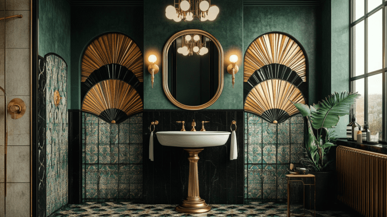 50+ Art Deco Bathrooms: A Bold Love Affair with Glamour – Offfflow