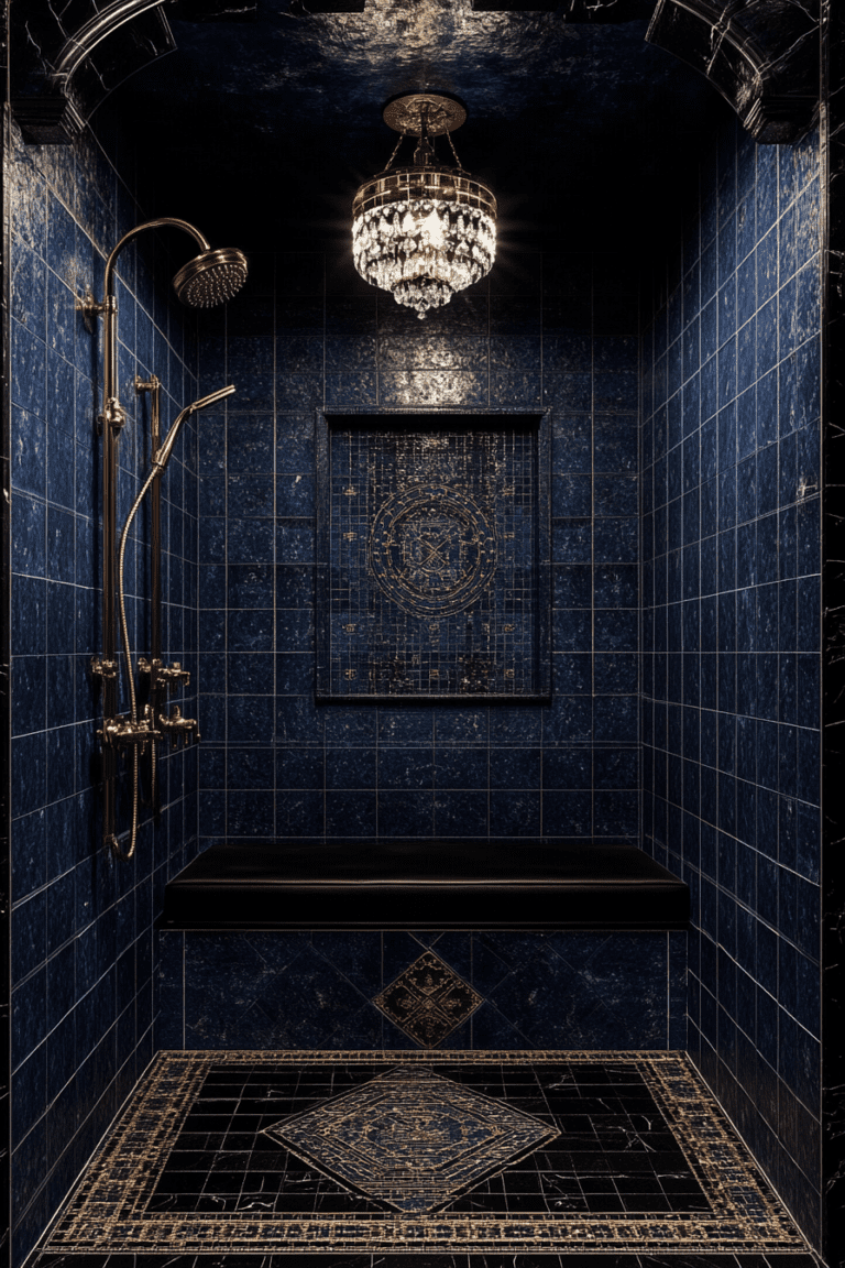 Art Deco Elegance: 27 Walk-In Showers That Redefine Glamour – Offfflow