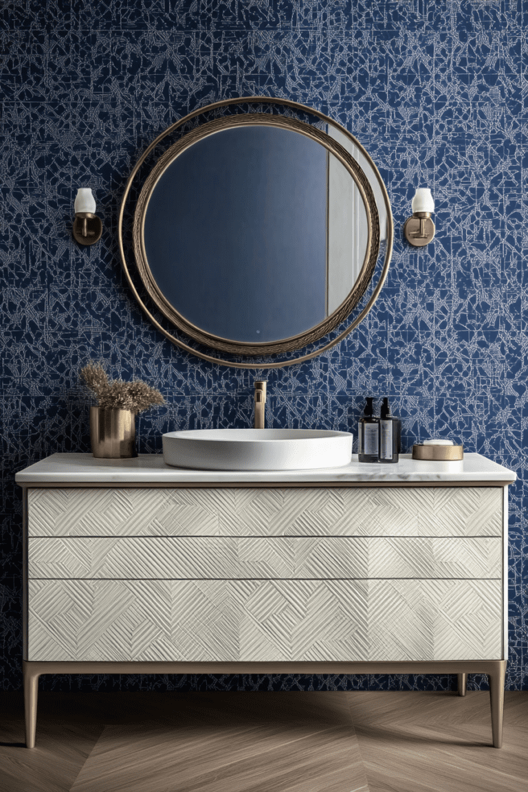 20 Irresistible Blue Bathroom Designs That Make a Splash – Offfflow