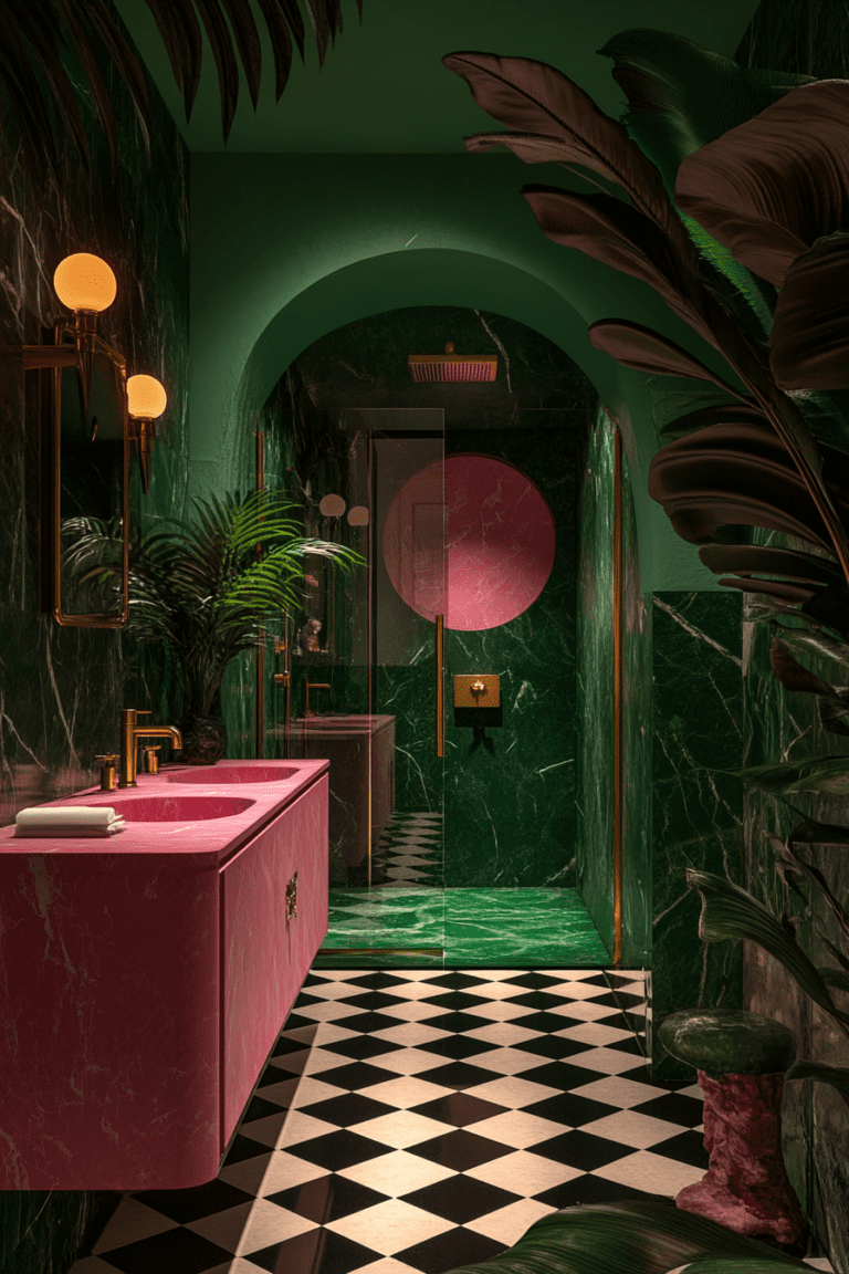 Art Deco Elegance: 27 Walk-In Showers That Redefine Glamour – Offfflow