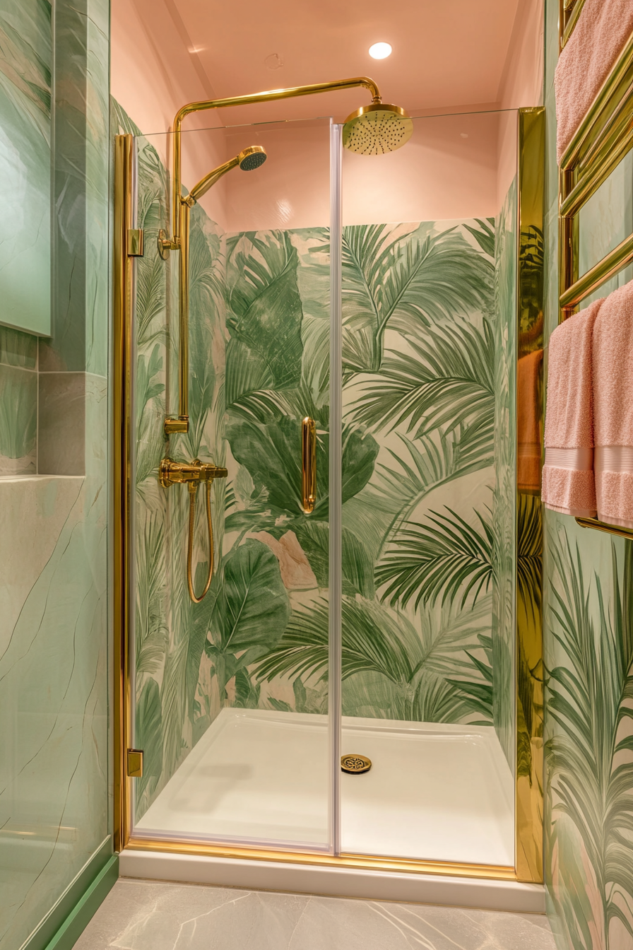 Art Deco Elegance: 27 Walk-In Showers That Redefine Glamour – Offfflow