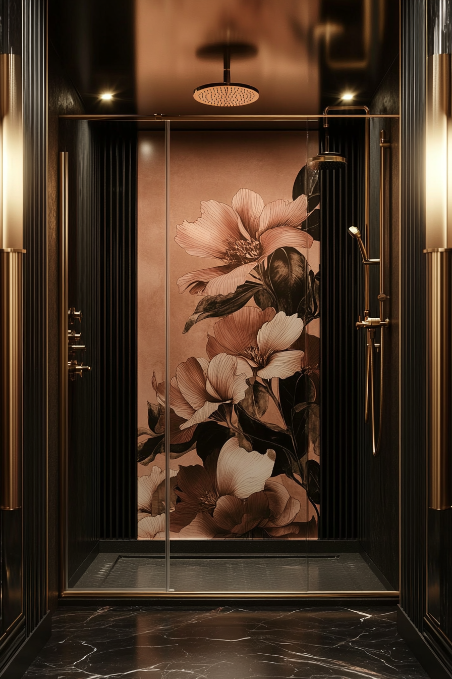Art Deco Elegance: 27 Walk-In Showers That Redefine Glamour – Offfflow