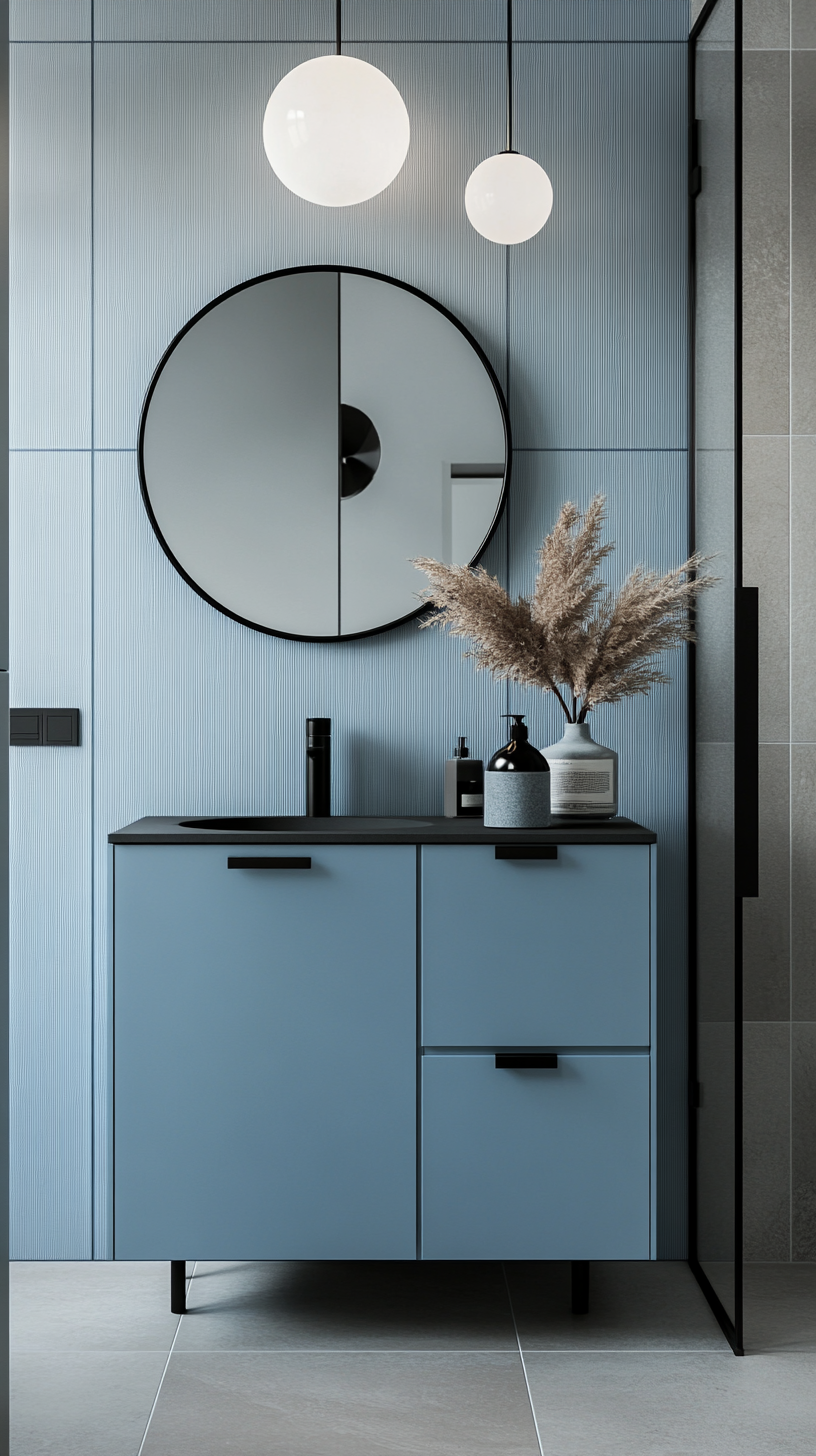 20 Irresistible Blue Bathroom Designs That Make a Splash – Offfflow