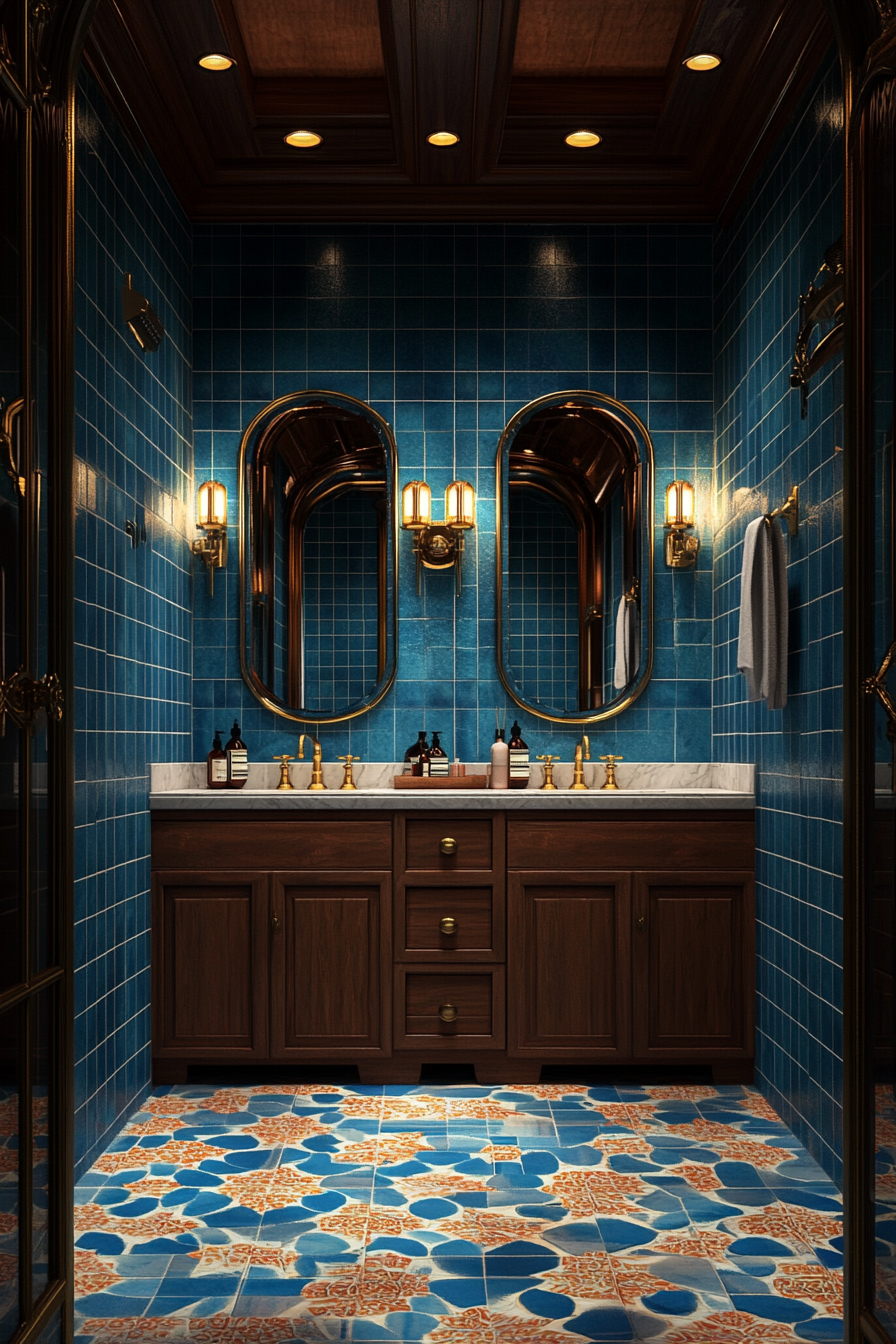 20 Irresistible Blue Bathroom Designs That Make a Splash – Offfflow