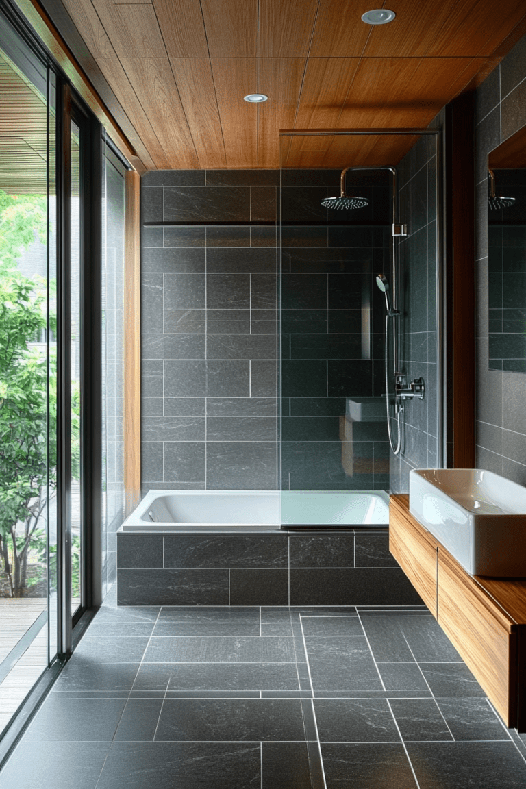 30 Tranquil Japanese-Inspired Bathing Spaces – Offfflow