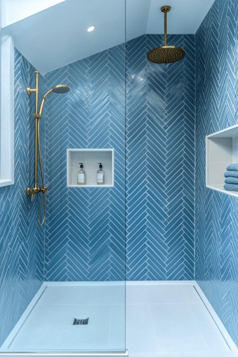 20 Irresistible Blue Bathroom Designs That Make a Splash – Offfflow