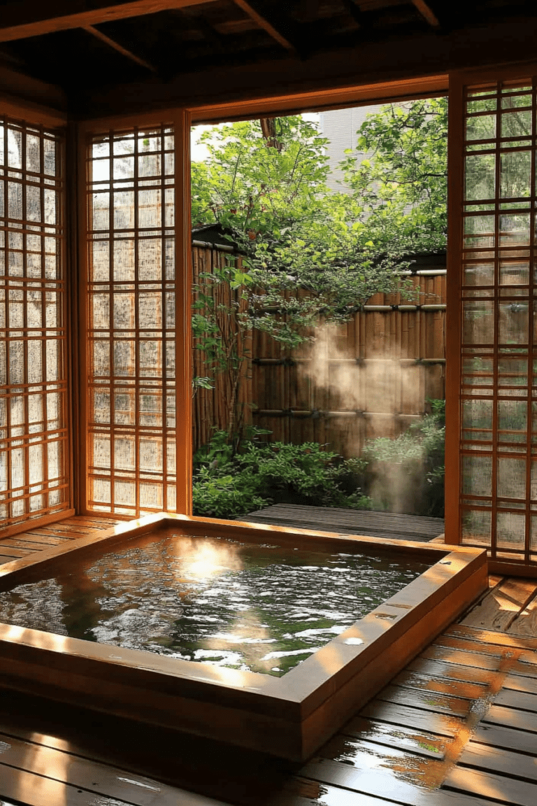 30 Tranquil Japanese-Inspired Bathing Spaces – Offfflow