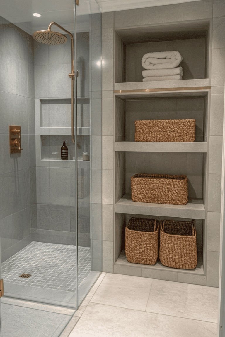 Big Style in Small Spaces: 21 Stunning Walk-In Shower Ideas for Compact ...