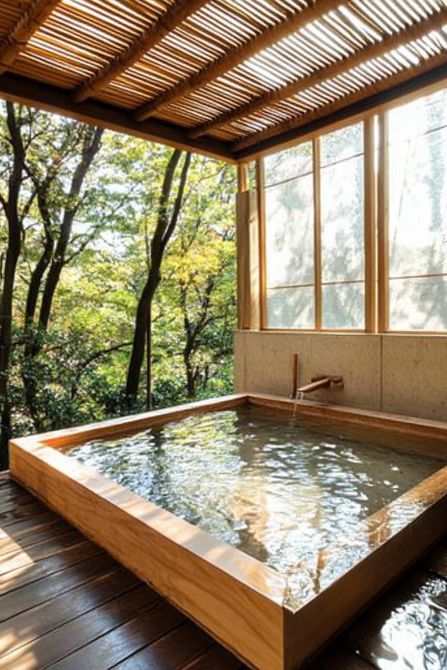 30 Tranquil Japanese-Inspired Bathing Spaces – Offfflow