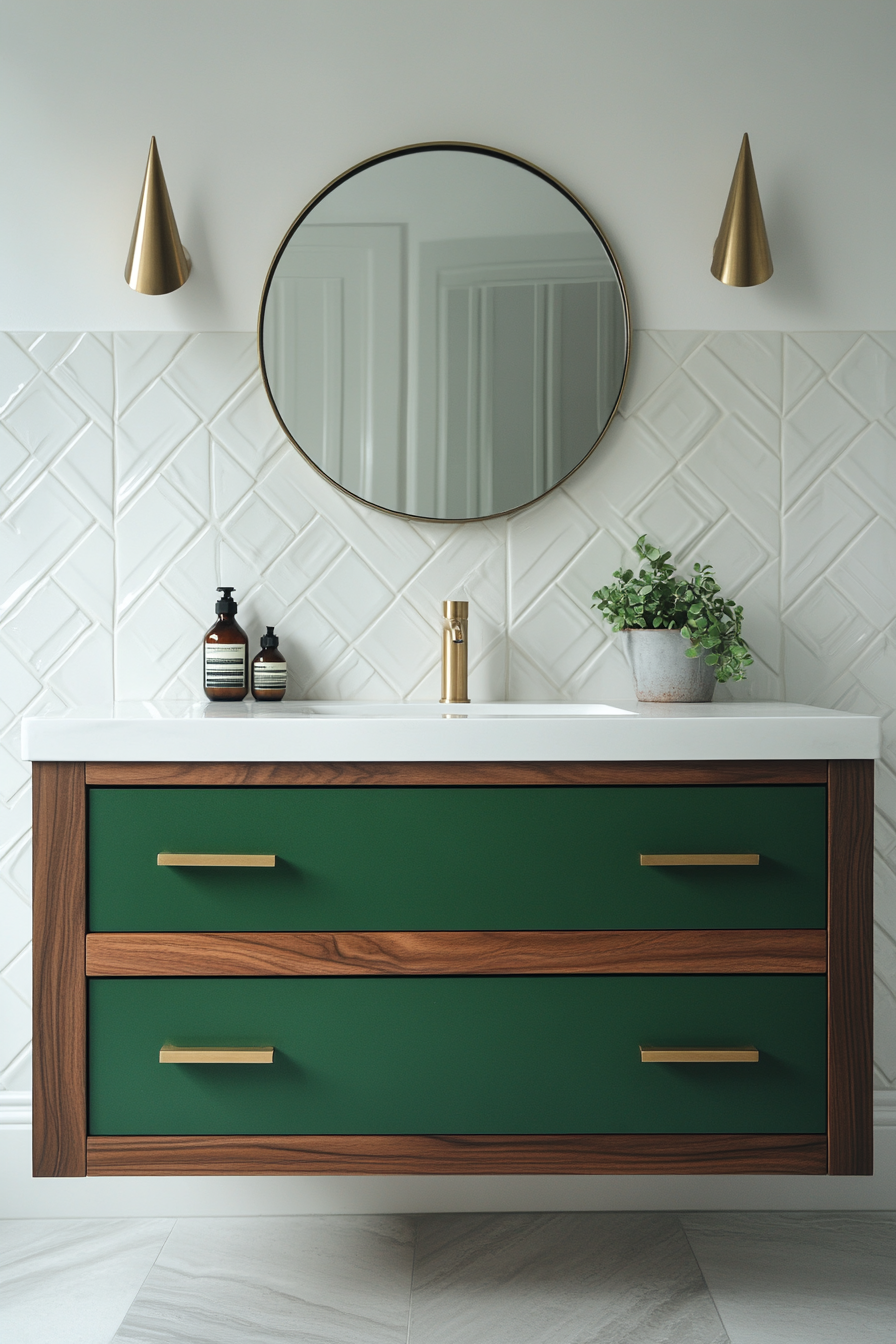 50+ Mid-Century Modern Bathroom Vanities – Offfflow