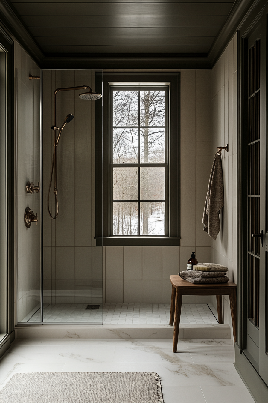 Dive into Drama: 20 Moody Walk-In Showers That Wow – Offfflow
