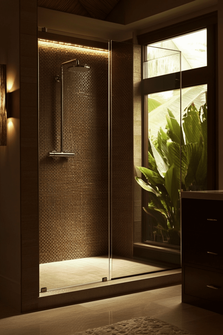 Dive into Drama: 20 Moody Walk-In Showers That Wow – Offfflow