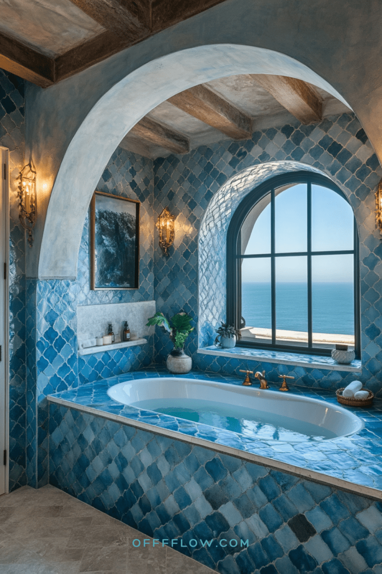 35 Coastal Bathroom Design Ideas: From Nautical to Mediterranean ...