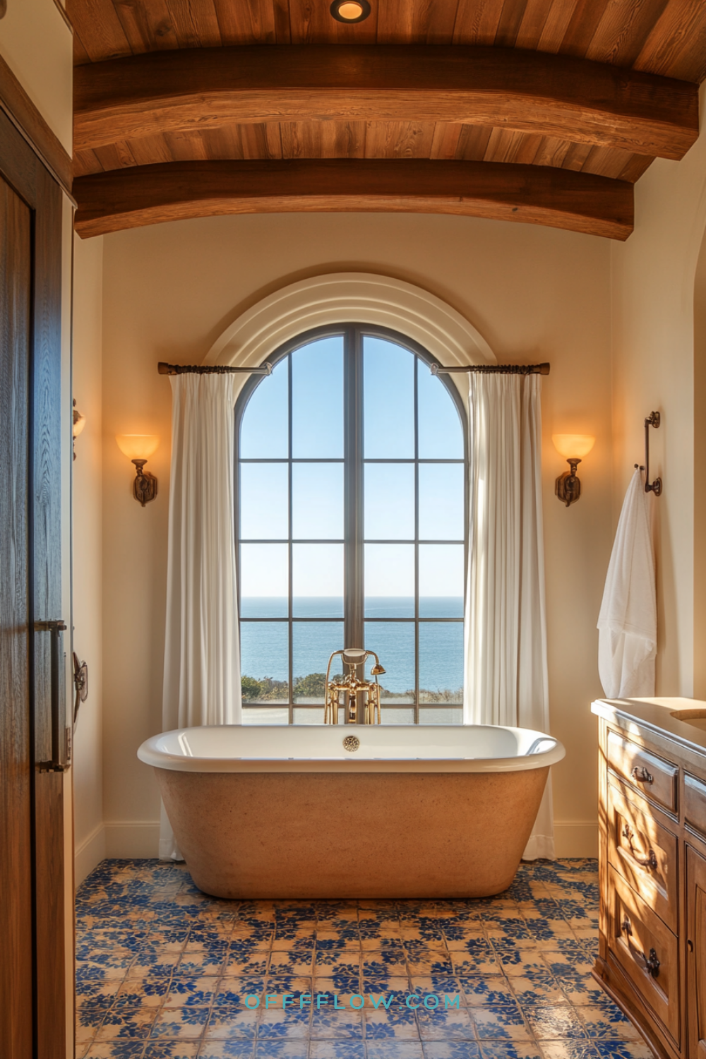 35 Coastal Bathroom Design Ideas: From Nautical to Mediterranean ...