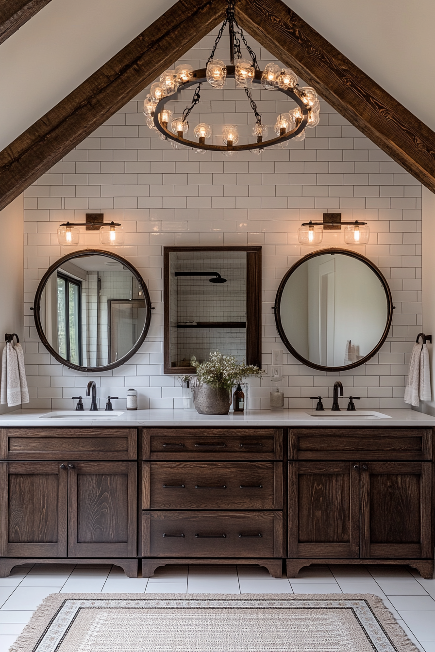 Modern Farmhouse Bathroom Lighting